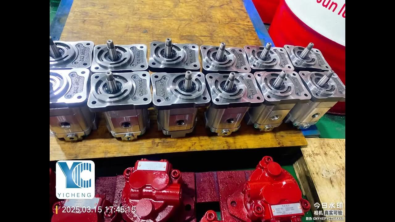 Yc factory/XSH hydraulic pumps - YouTube