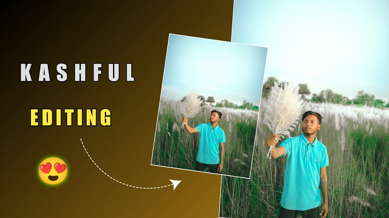😍Unique Kashful Photo Editing 😲 || Kashful Photo Editing Tutorial - YouTube