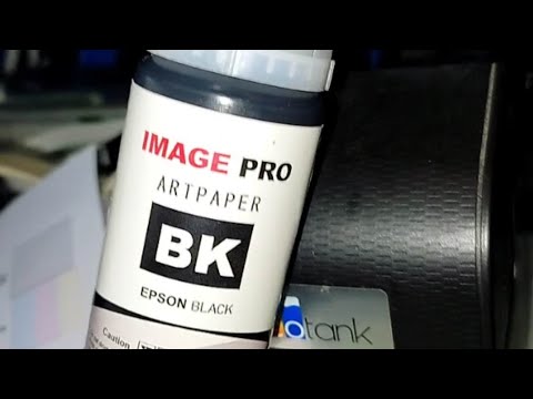 UJI TEKNIS EXIT ROLL ORIGINAL PRINTER EPSON 4 DIGIT MENGGUNAKAN TINTA ...