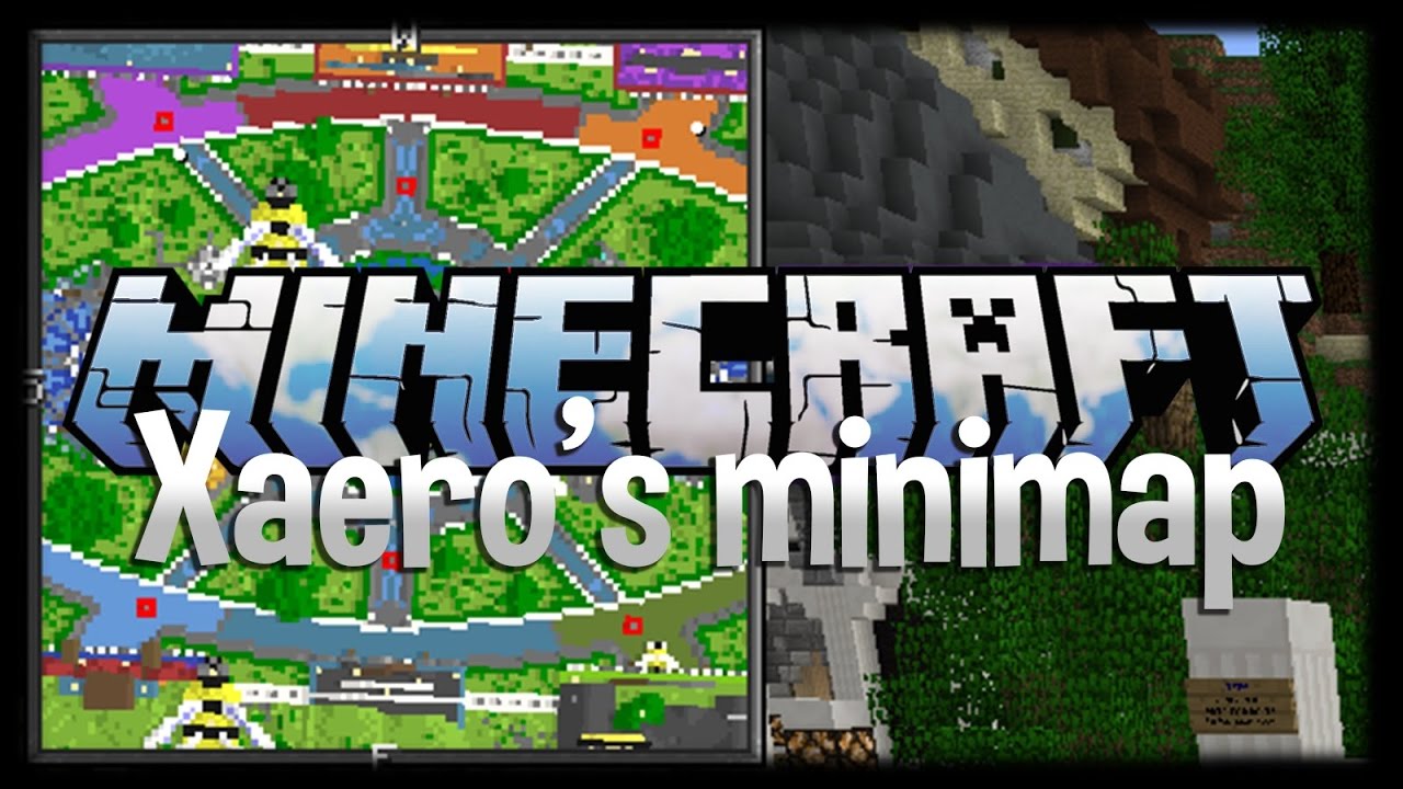 Xaero's map 1.10.2 | Minecraft - YouTube