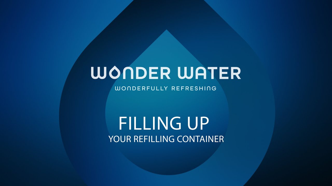 Filling up your refilling container - YouTube