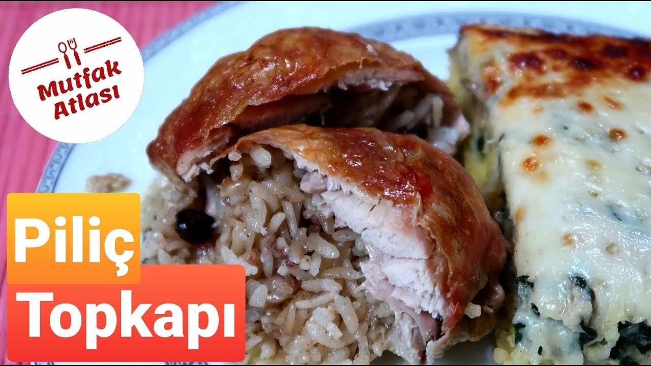 Tavuk But Dolması Tarifi / İç Pilavlı Piliç Topkapı Yapımı / Tavuk ...