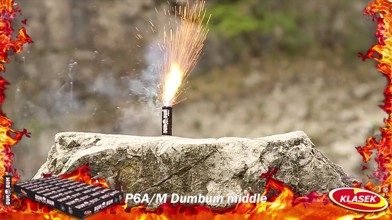 Pyrotechnika Petardy DUMBUM MIDDLE 20ks (P6AM) - YouTube