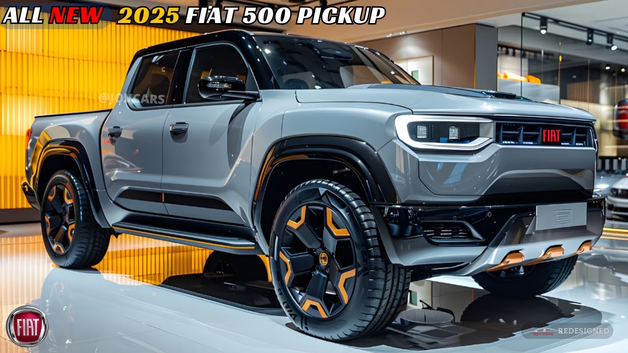 Introducing the 2025 Fiat 500 Pickup—your first look! Why is the price ...