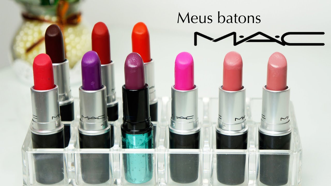 Coleção de Batons: MAC - Por Jéssica Freitas - YouTube