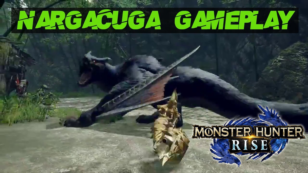 Nargacuga Gameplay - MH Rise Returning 2nd Gen Monster - YouTube
