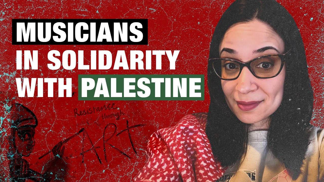 Musician goes viral for pro-Palestine songs - YouTube
