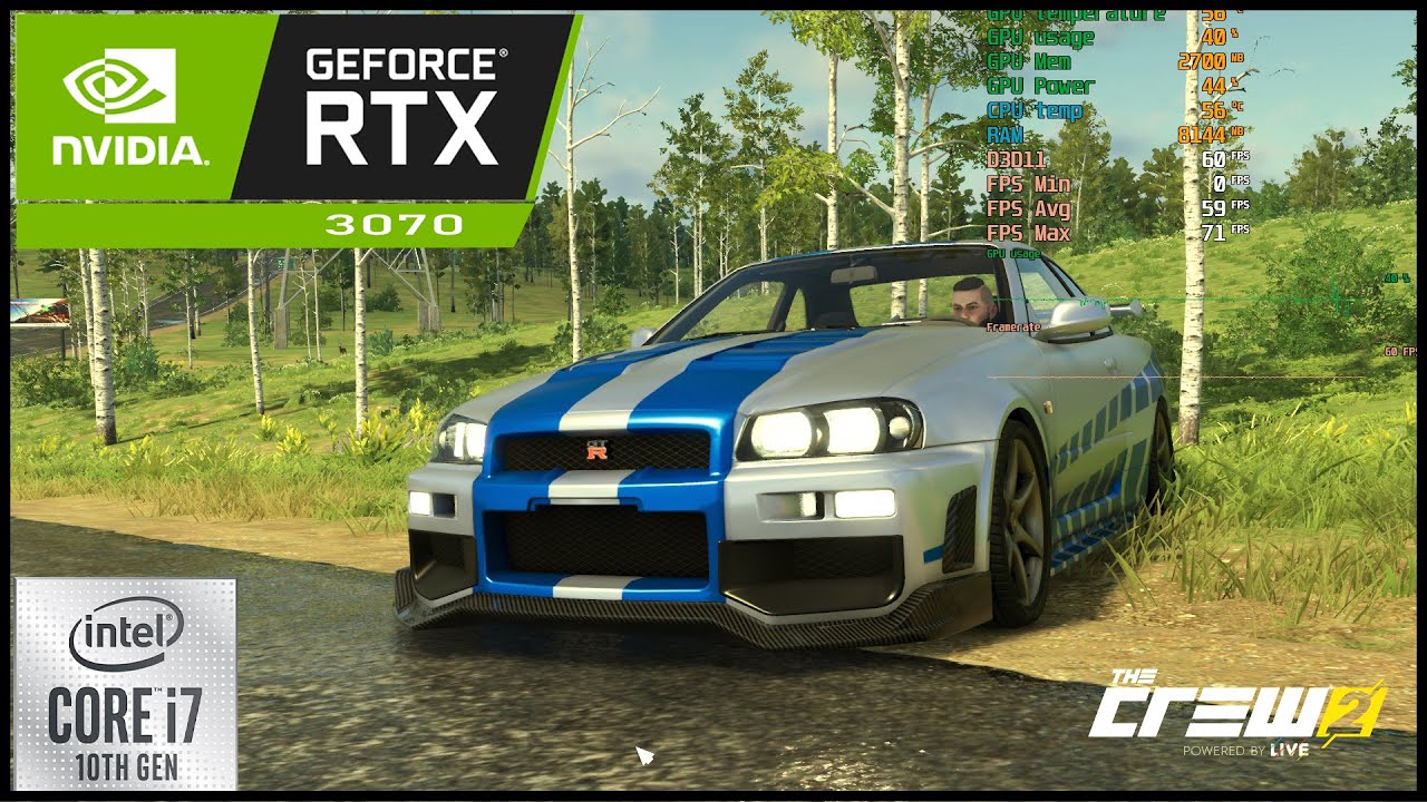 The Crew 2 Ultra Graphics Gameplay | RTX 3070 + i7 10700k - YouTube