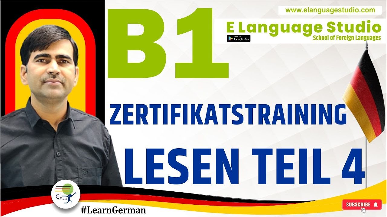 Zertifikatstraining | Lesen Teil 4 | Lesen Sie die Texte | Leserbriefe ...