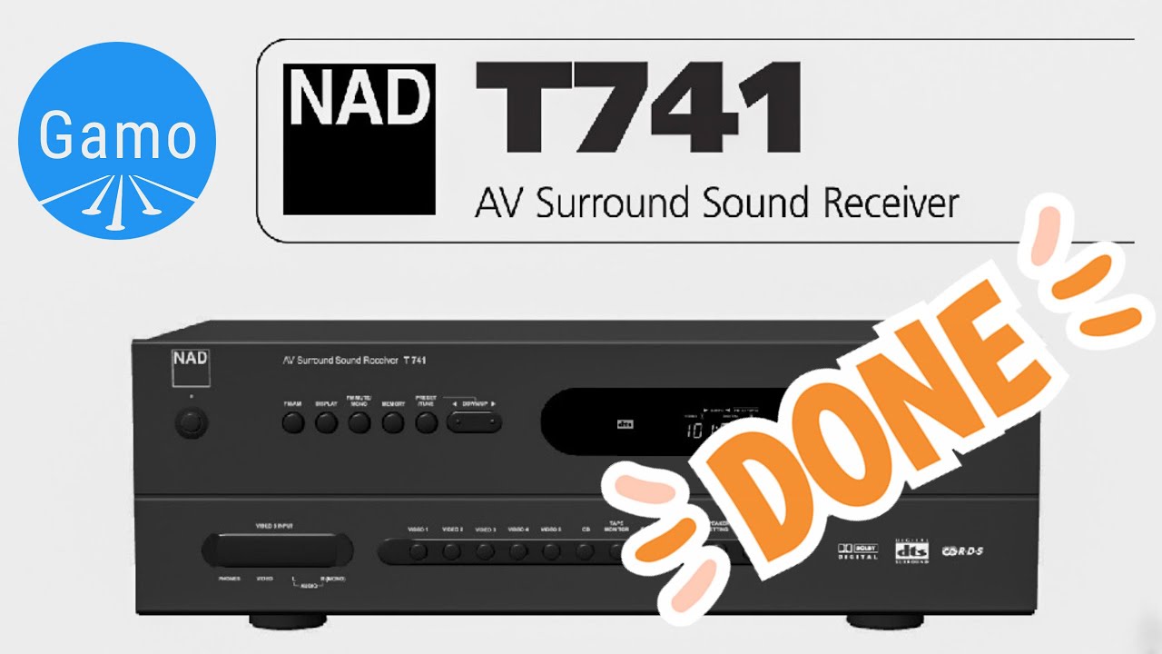 Nedovoljna cirkulacija zraka = uzrok mnogih problema | AV Receiver NAD T741 - YouTube