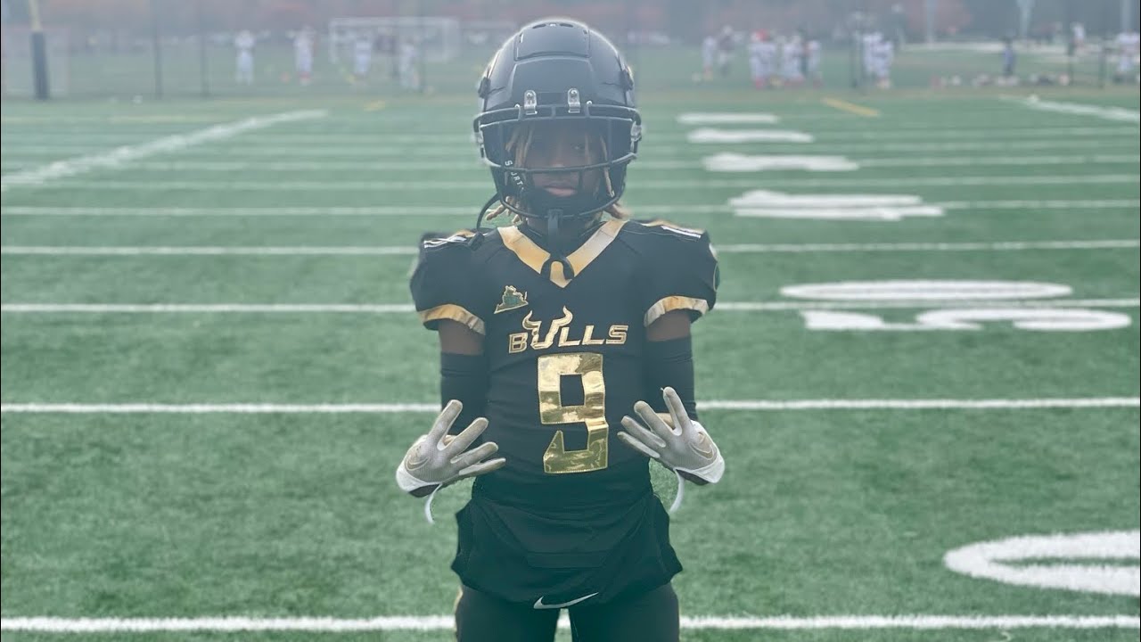 Gabriel “G-Money” Quigley Virginia Bulls 10u Highlights OLB/TE - YouTube