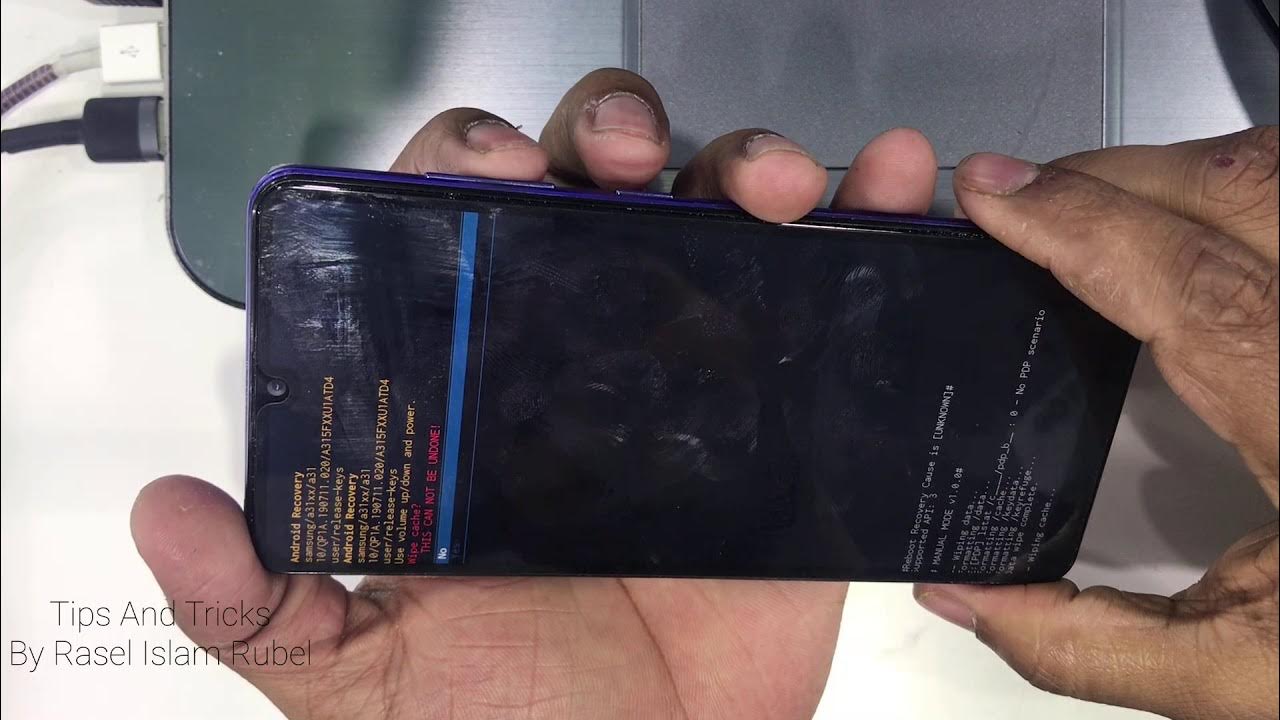 Samsung A31 SM-A315F Hard Reset - YouTube