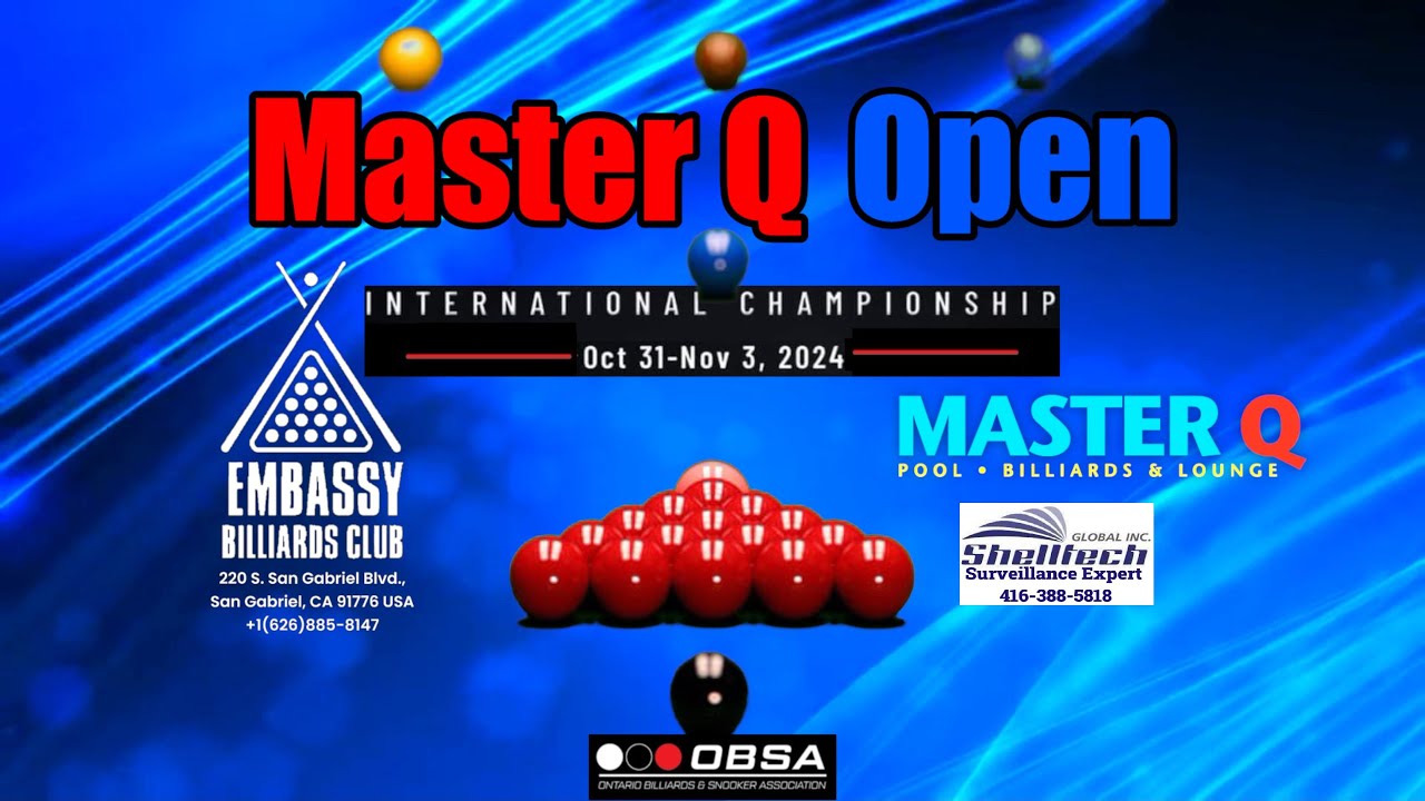 Master Q Open International Championship DAY 1 PT1 - YouTube