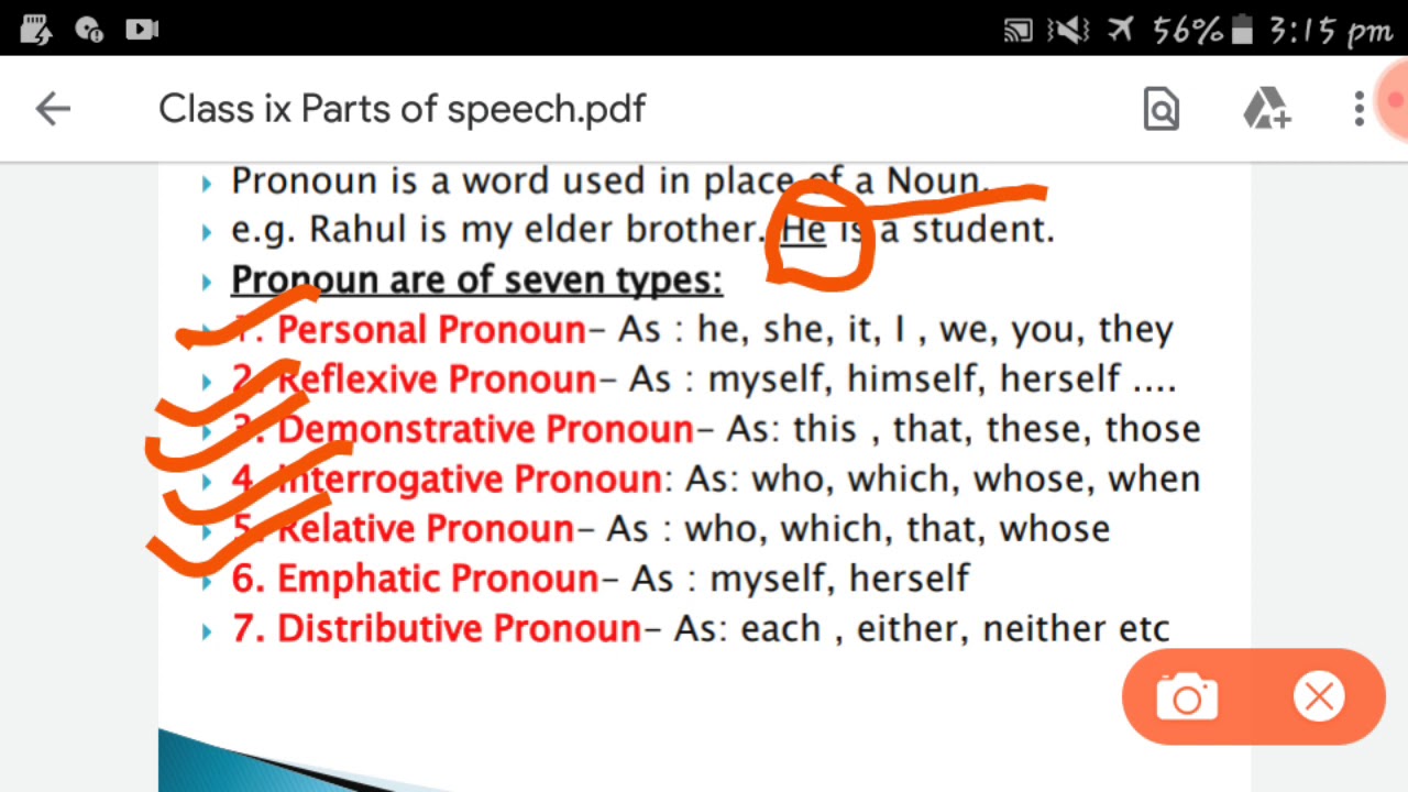 Class 9th Parts Of Speech part 1 JMS THE SCHOOL SOCIETY PUSHKAR class-9th-parts-of-speech-part-1-jms-the-school-society-pushkar