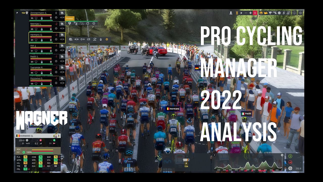 My Most Played Game: Pro Cycling Manager 2022 Review/Analysis - YouTube