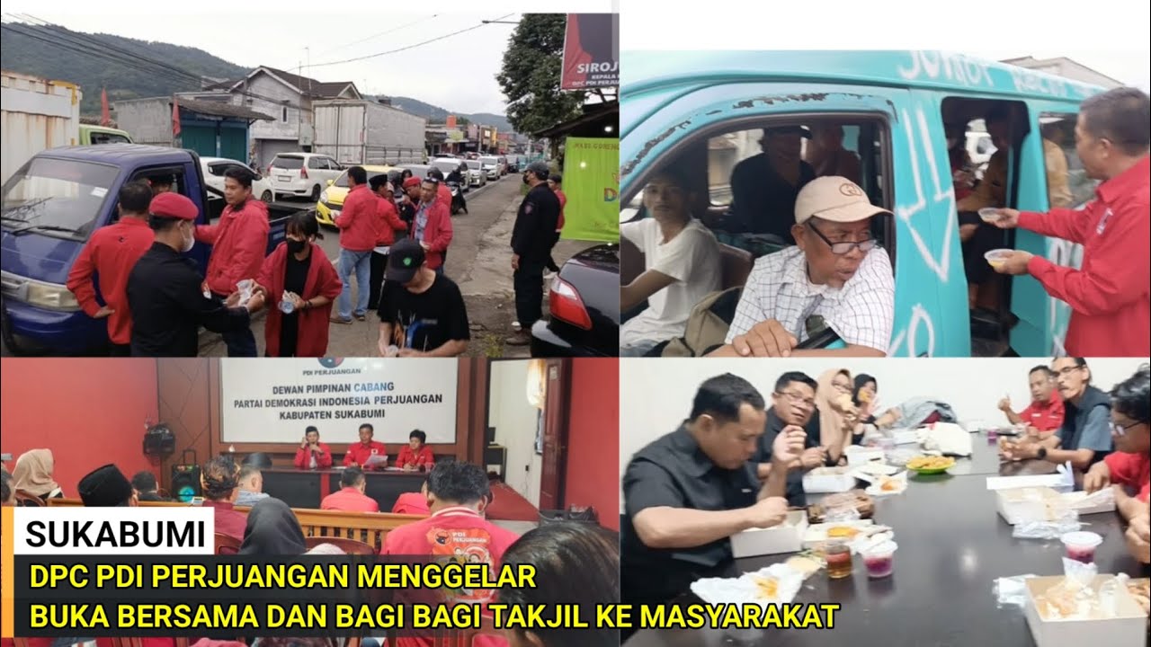 PDIP Kab.Sukabumi Jalin Kebersamaan di Bulan Suci Ramadhan dengan Buka ...