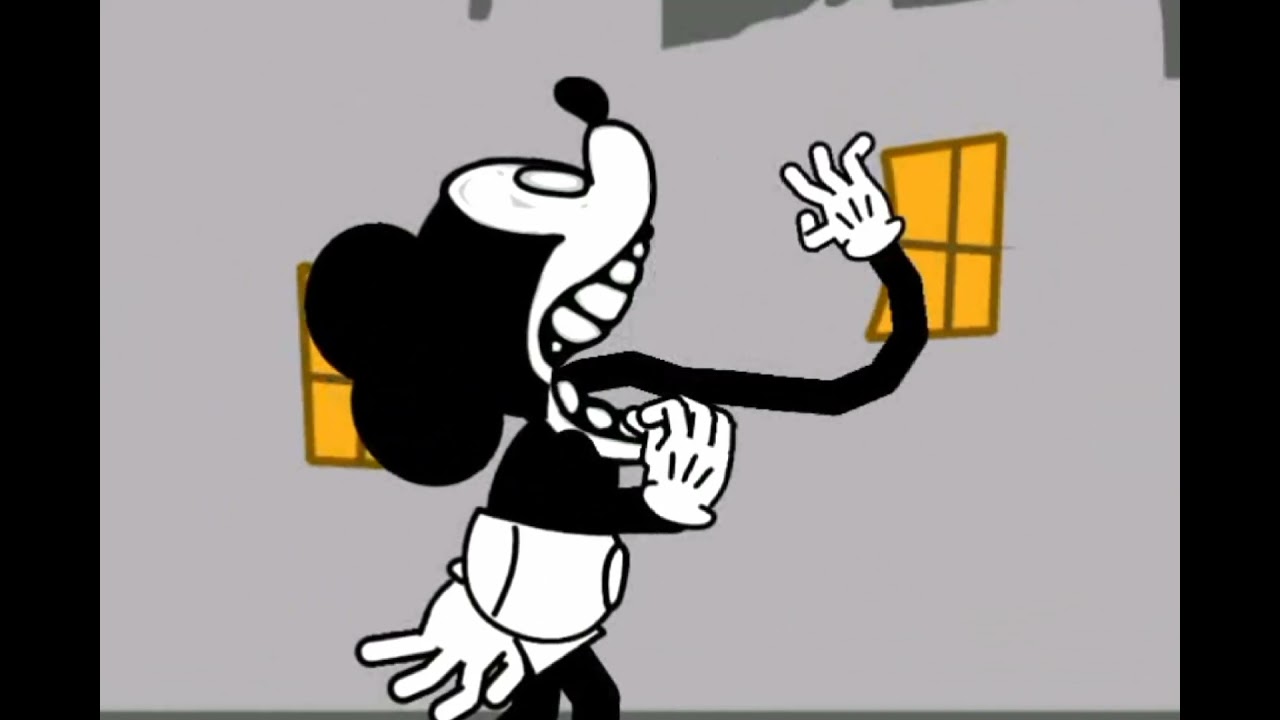 test animation mickey mouse.avi fnf dc2 - YouTube