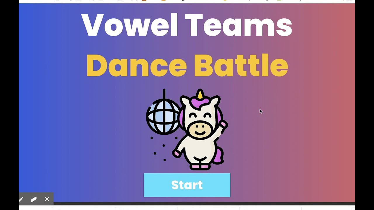 Vowel Teams Dance Battle | Game Perfect For Distance Learning! - YouTube