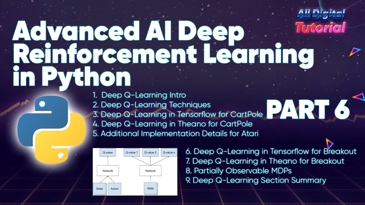 Advanced AI Deep Reinforcement Learning in Python (Part 6 Deep Q Learning) - YouTube