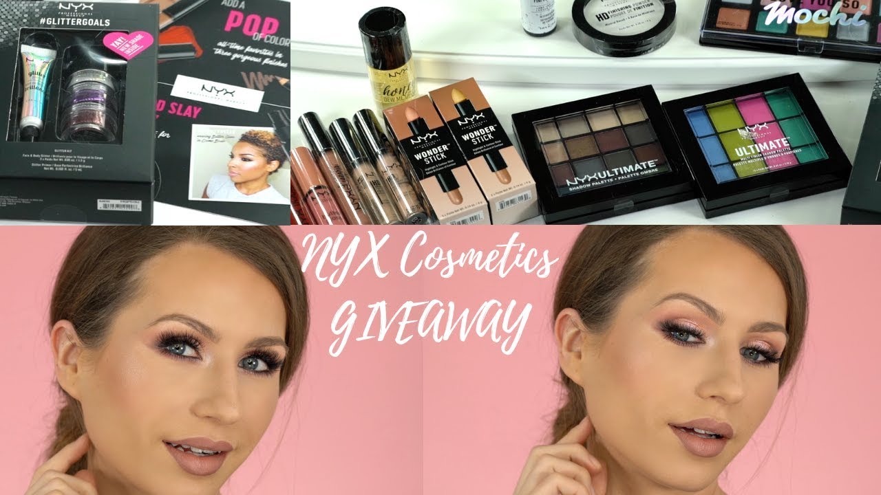 Soft Glam Makeup Tutorial PLUS NYX Cosmetics Giveaway - YouTube