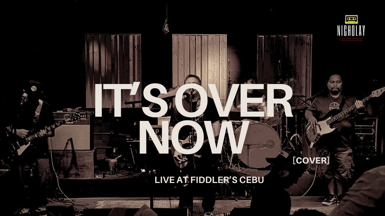 It's Over Now (Cover) - YouTube
