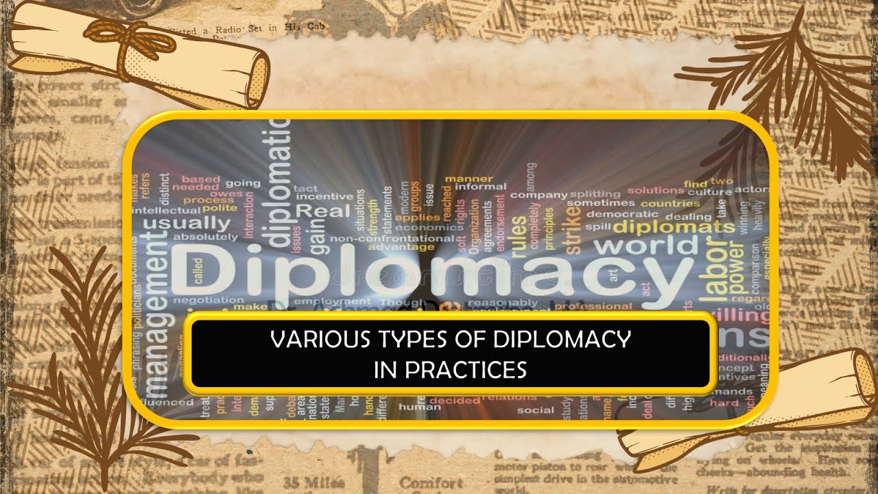 Various Types of Diplomacy in Practices - YouTube