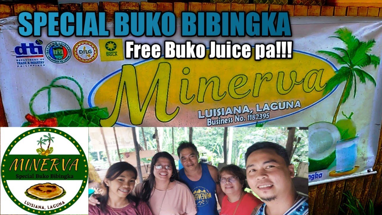 MINERVA SPECIAL BUKO BIBINGKA | Brgy. San Antonio Luisiana Laguna - YouTube
