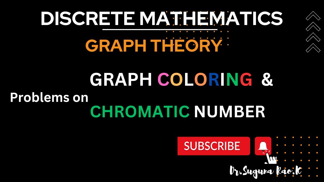 Discrete Mathematics//Graph theory// Problems on Graph coloring and ...
