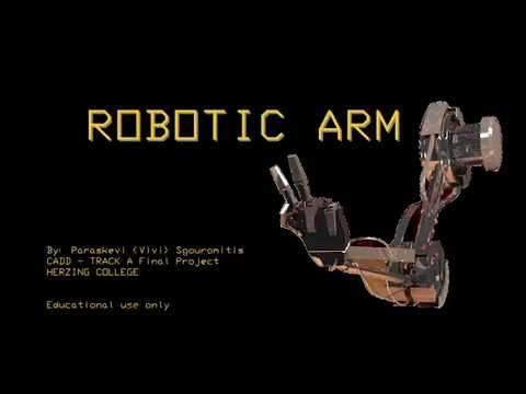 Robotic Arm Animation 3DSMax - YouTube