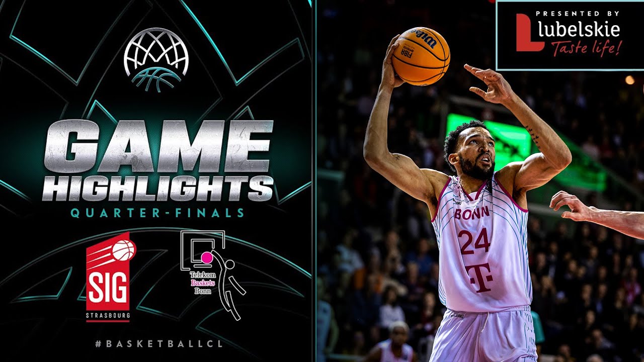SIG Strasbourg v Telekom Baskets | Quarter Finals Game 2 | HL ...
