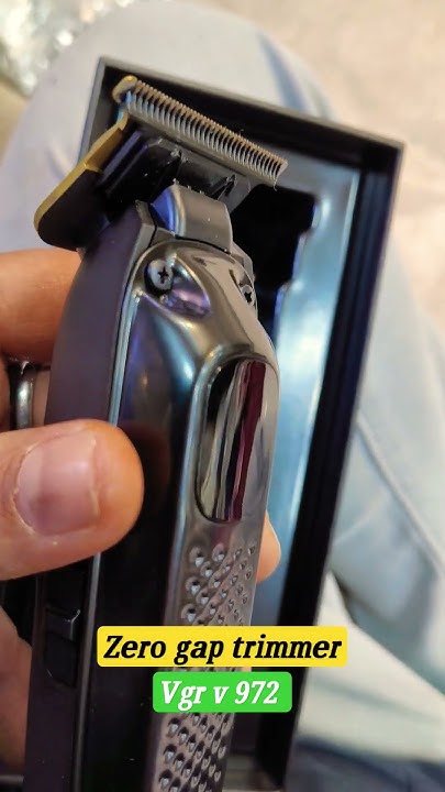 vgr v 972 trimmer | zero gap trimmer | 7000 rpm #trimmer #vgrtrimmer #shortsvideo #viral - YouTube