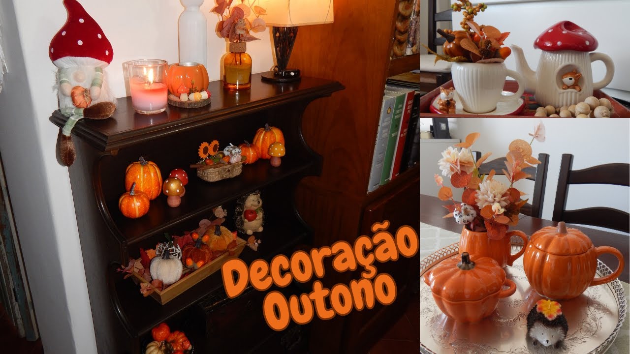 Mini vlog | Decoração Outono 2025 - YouTube