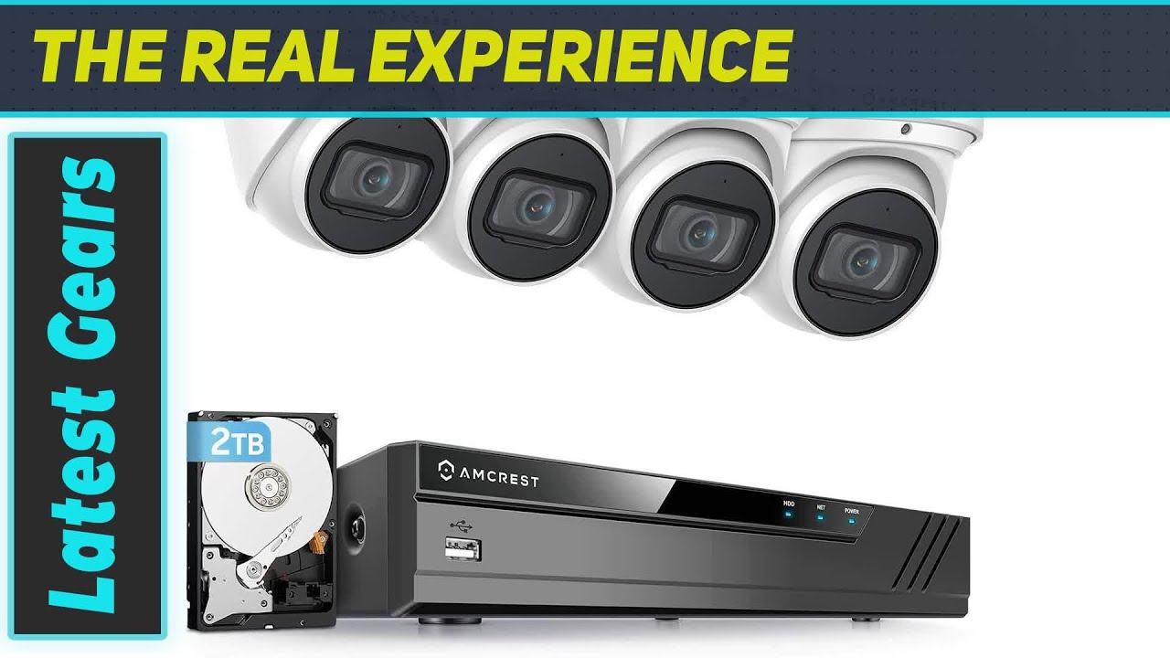 Amcrest 4K Security Camera System - Ultimate Home Surveillance Solution ...
