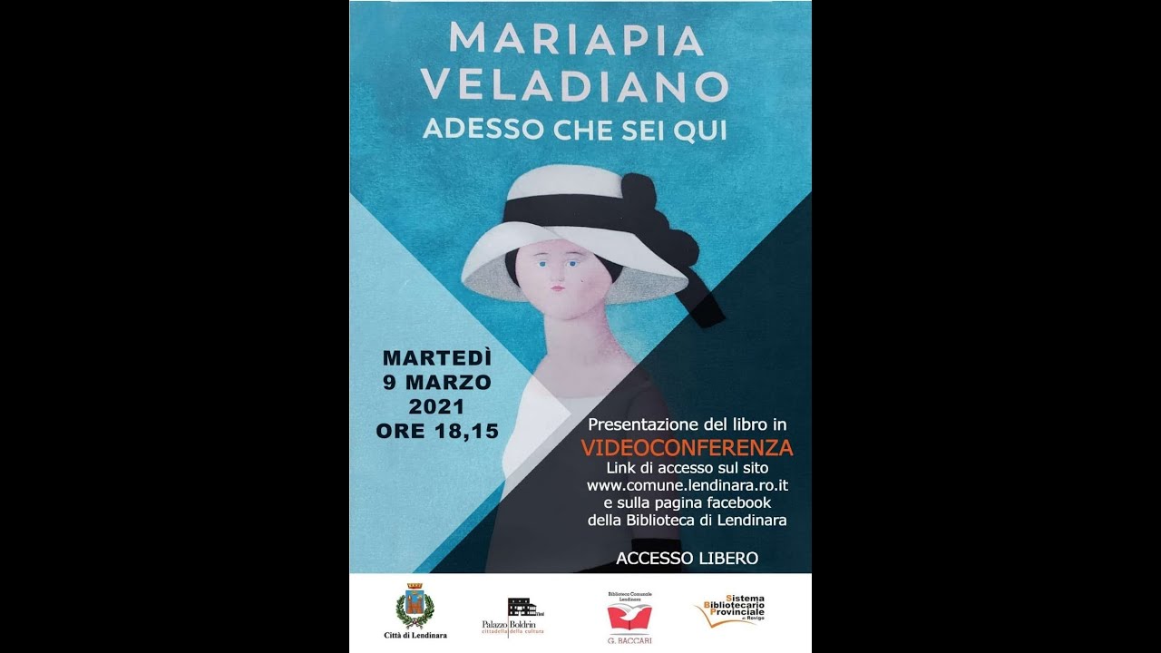 Presentazione Libro "Adesso che sei qui" - YouTube