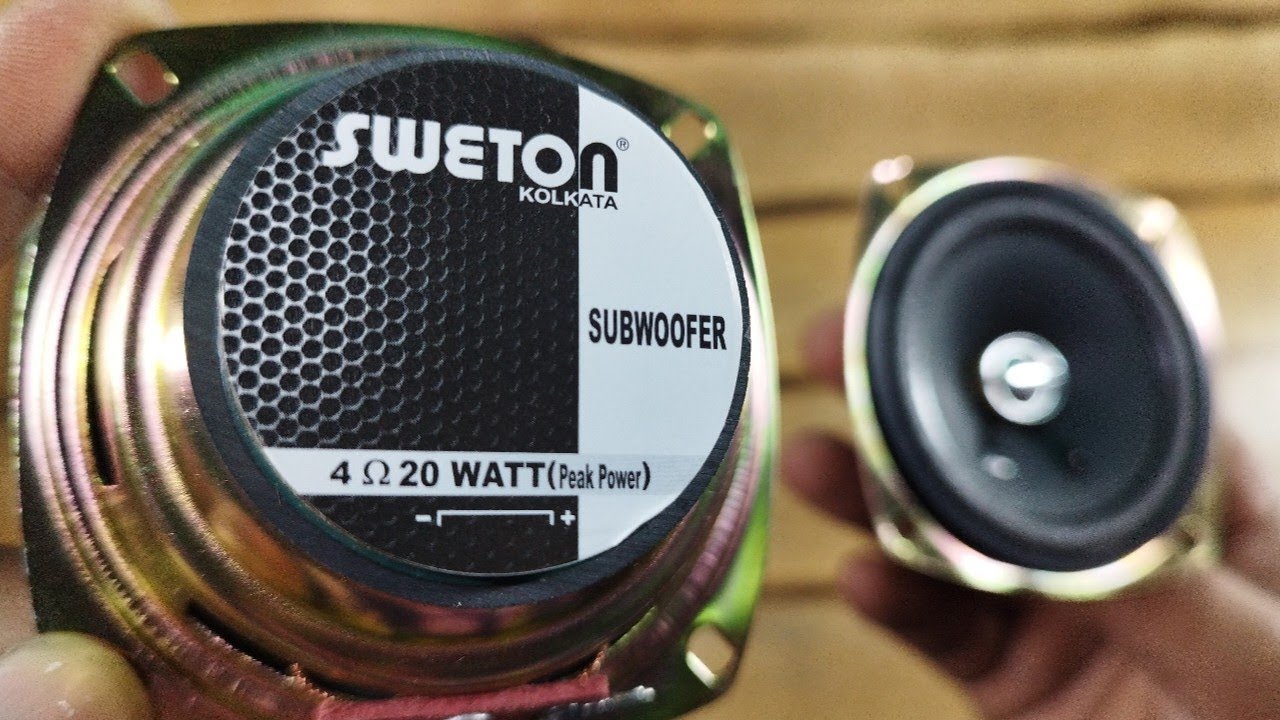 sweton 3 inch subwoofer 🔊 3 inch speaker - YouTube