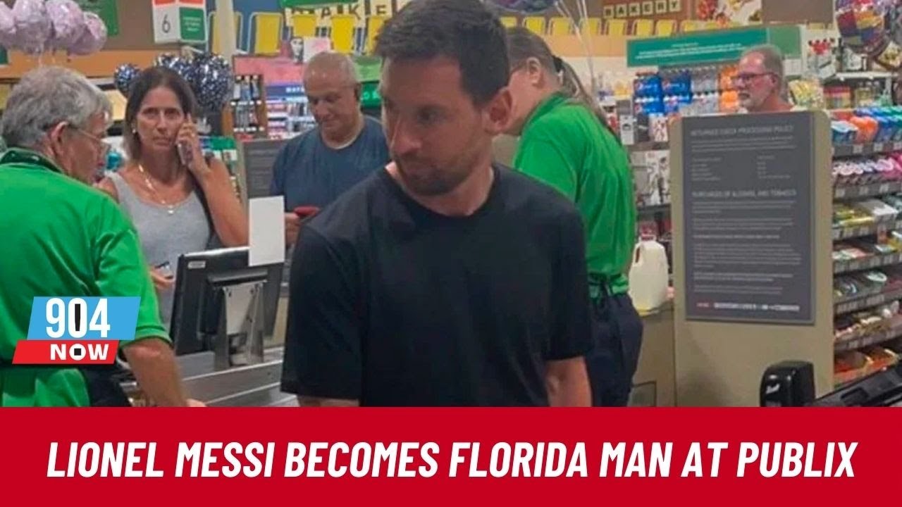 Lionel Messi becomes Florida Man by shopping at Publix | STOITM | July ...