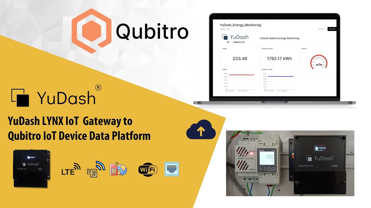 YuDash LYNX To Qubitro - YouTube