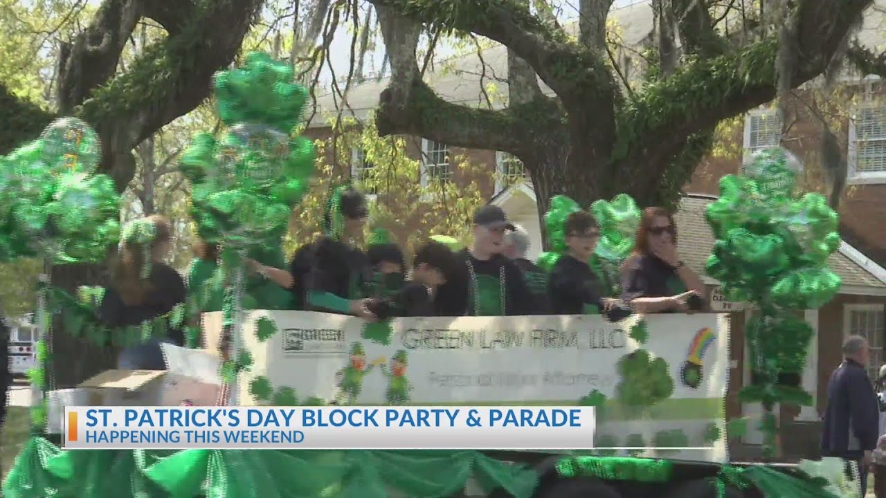 North Charleston's annual St. Paddy's Day block party and parade - YouTube