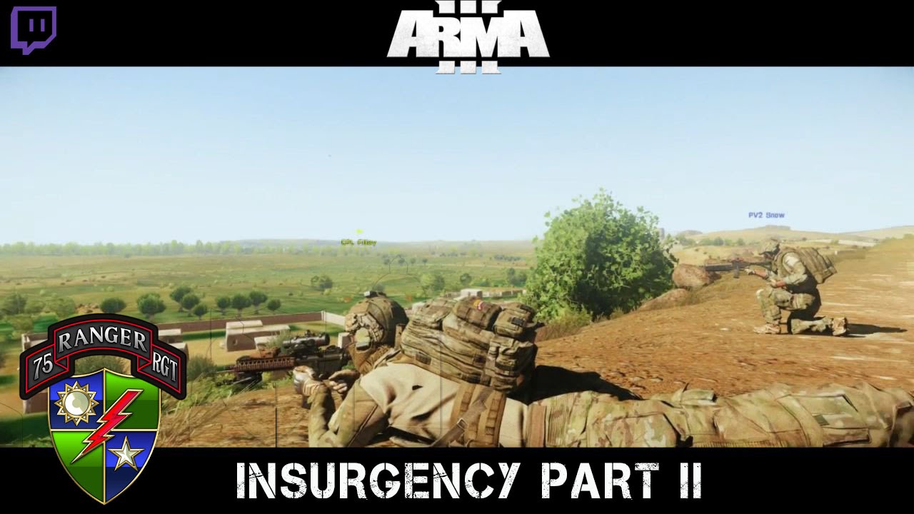 "Insurgency Part II" 75th Rangers Co-Op ArmA 3 - YouTube