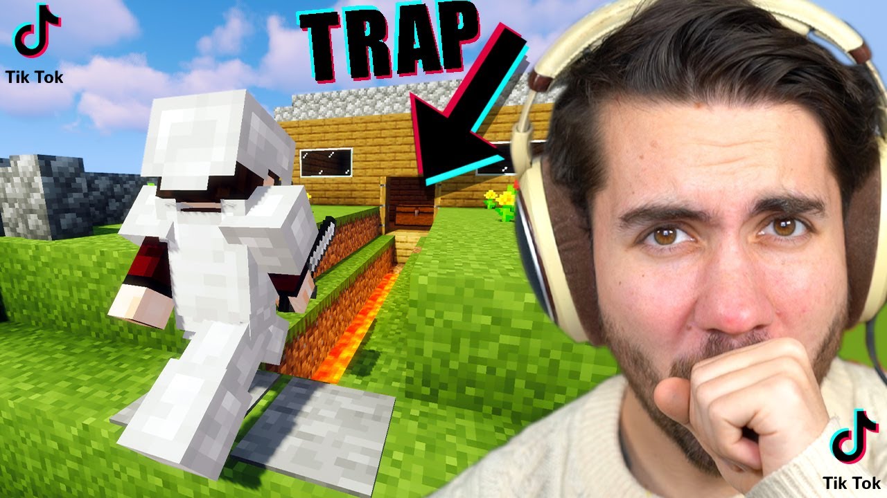 I Tested VIRAL TikTok Minecraft Traps to see if they work - YouTube