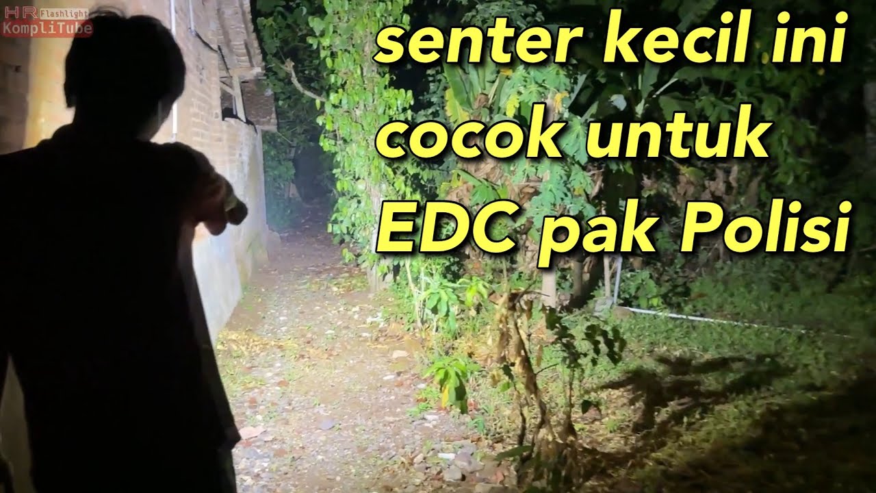 Senter kecil super terang bagus untuk saku Polisi Nitecore E4K versi ...
