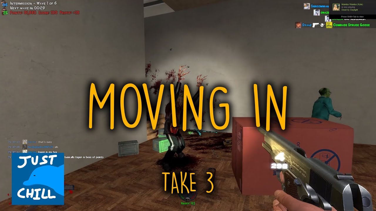 Gmod Zombie Survival: Moving In Take 3 - YouTube