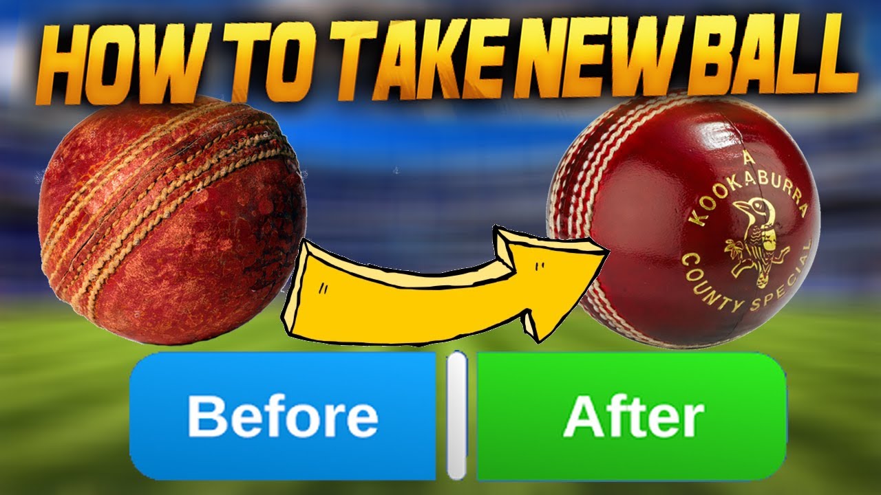 How to take NEW BALL in TEST CRICKET rule - Real Cricket 20 Cricket 19 ...