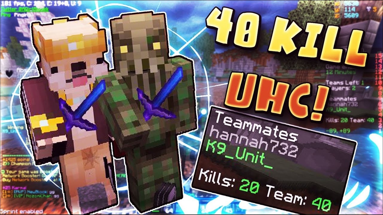 "MY KILL RECORD" - Hypixel UHC Highlights - YouTube