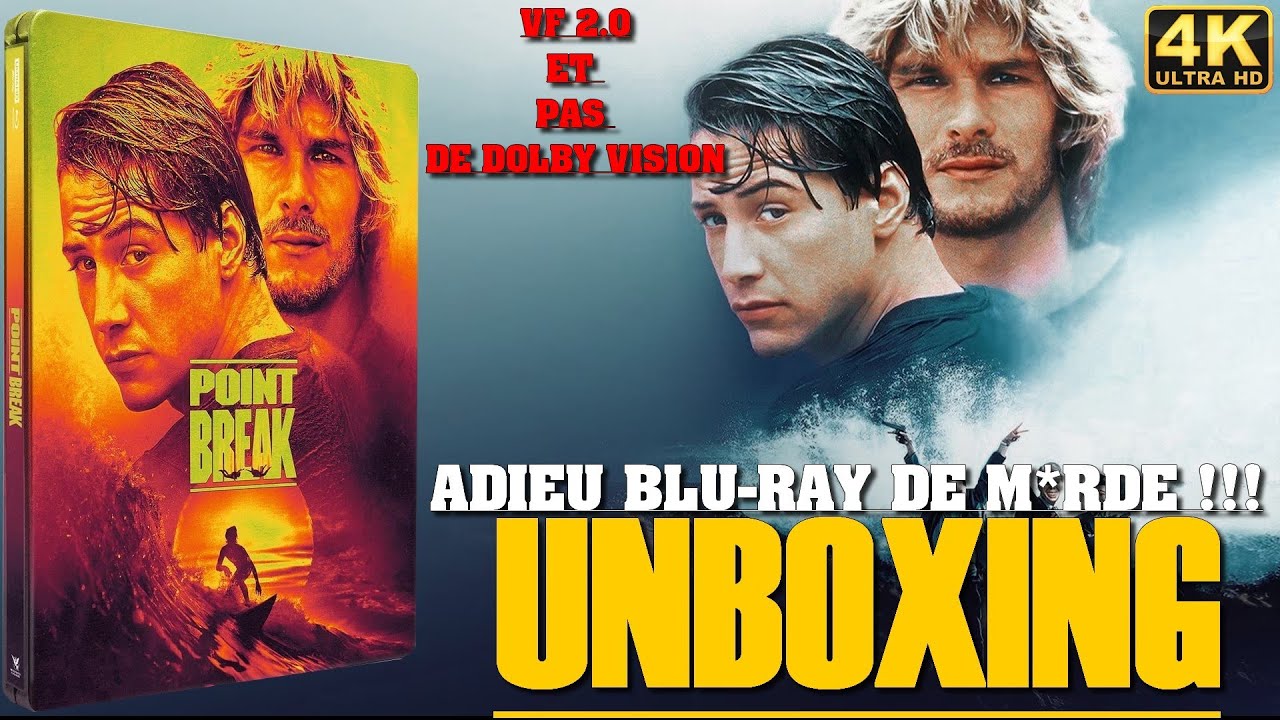 POINT BREAK 4K EDITION STEELBOOK UNBOXING - YouTube