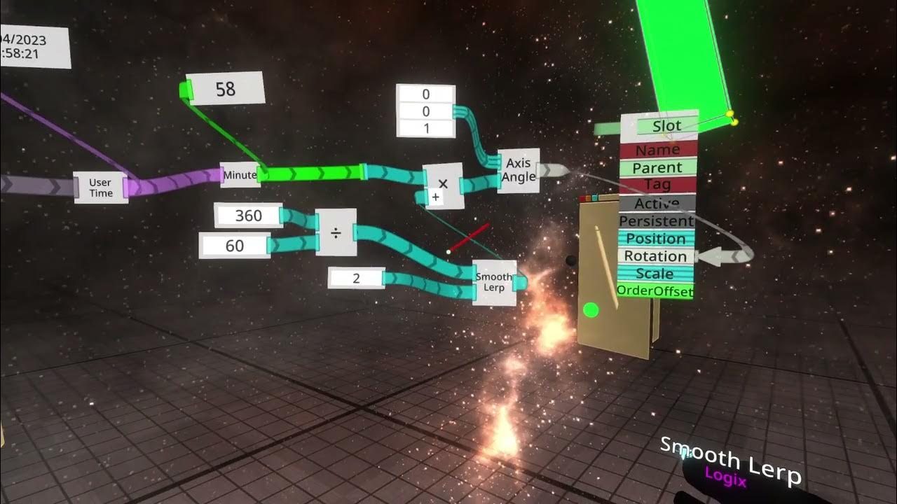 OLD Neos VR Random Info: A basic Analog Clock - YouTube