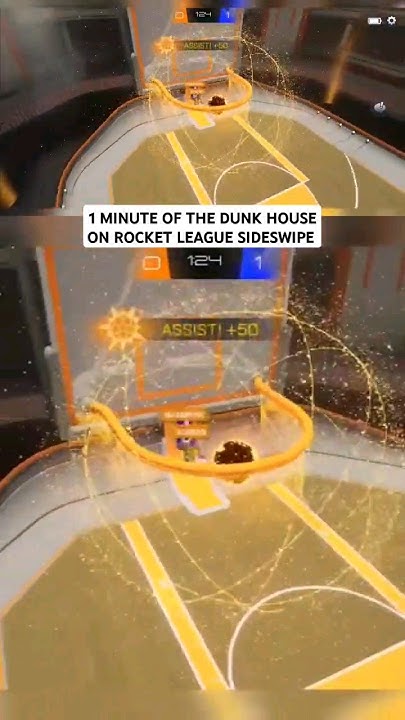 1 Minute of the Dunk House on Rocket League Sideswipe #short #shorts #gameplay #rocketleague ...