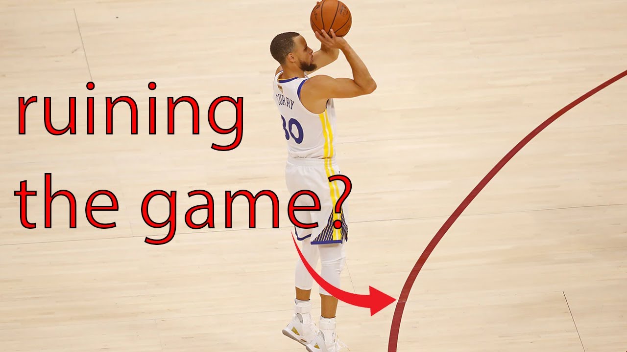 HOW The 3-point line is RUINING Basketball - YouTube