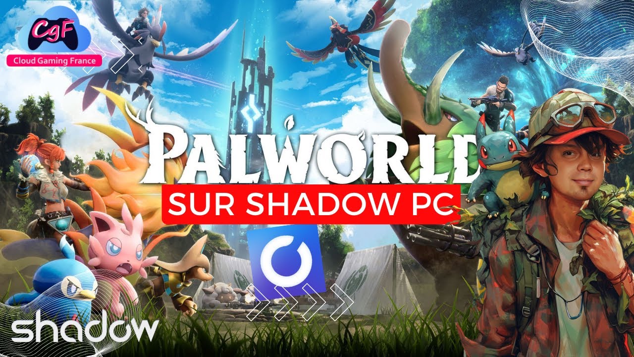 Palworld sur Shadow PC en 4k - YouTube