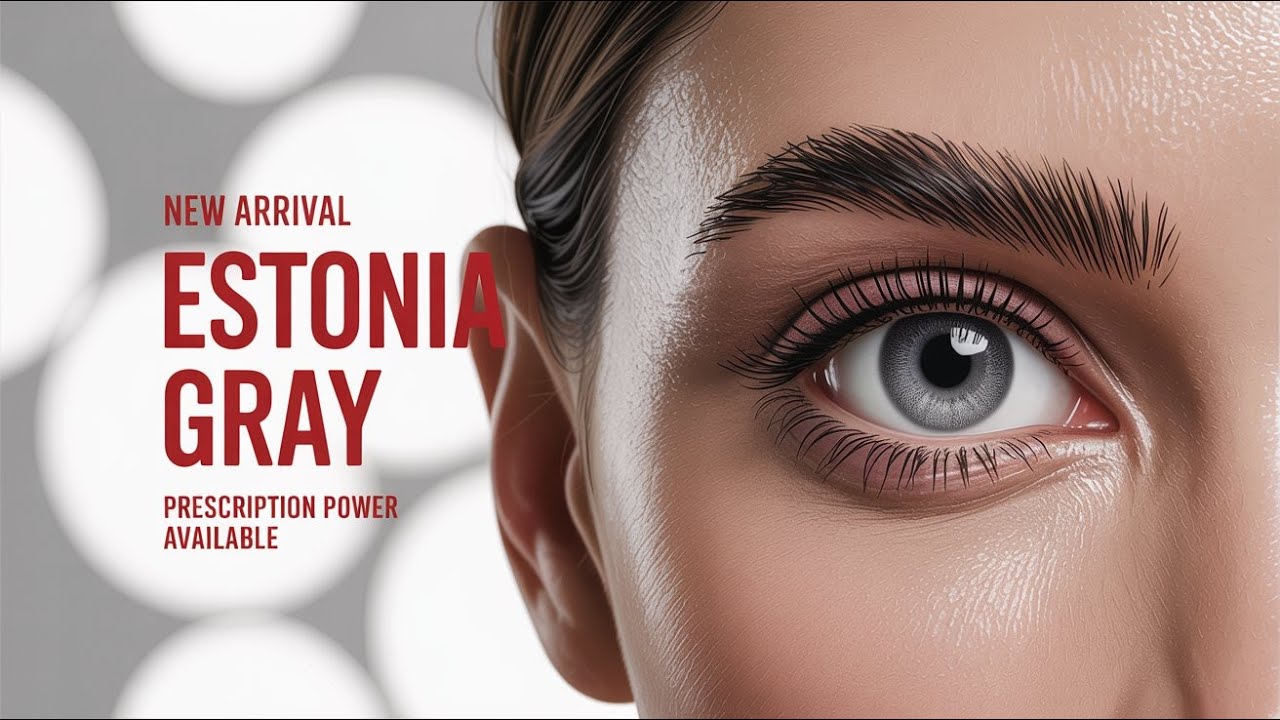 Top Trending Eye Contact Lens: Estonia Gray by Lomofei | Transform Your ...